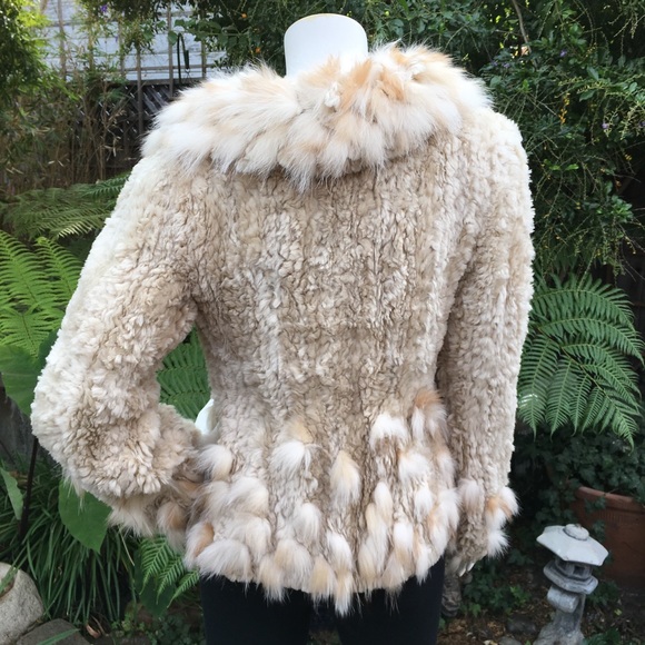 MT Beauty | Jackets & Coats | Lamb Shearling Tufted Rabbit Jacket ...